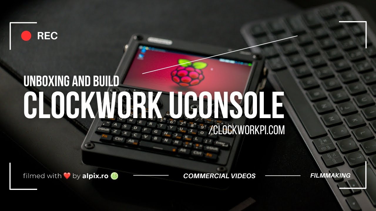 Unboxing Build Clockworkpi Uconsole Alpix Ro Youtube