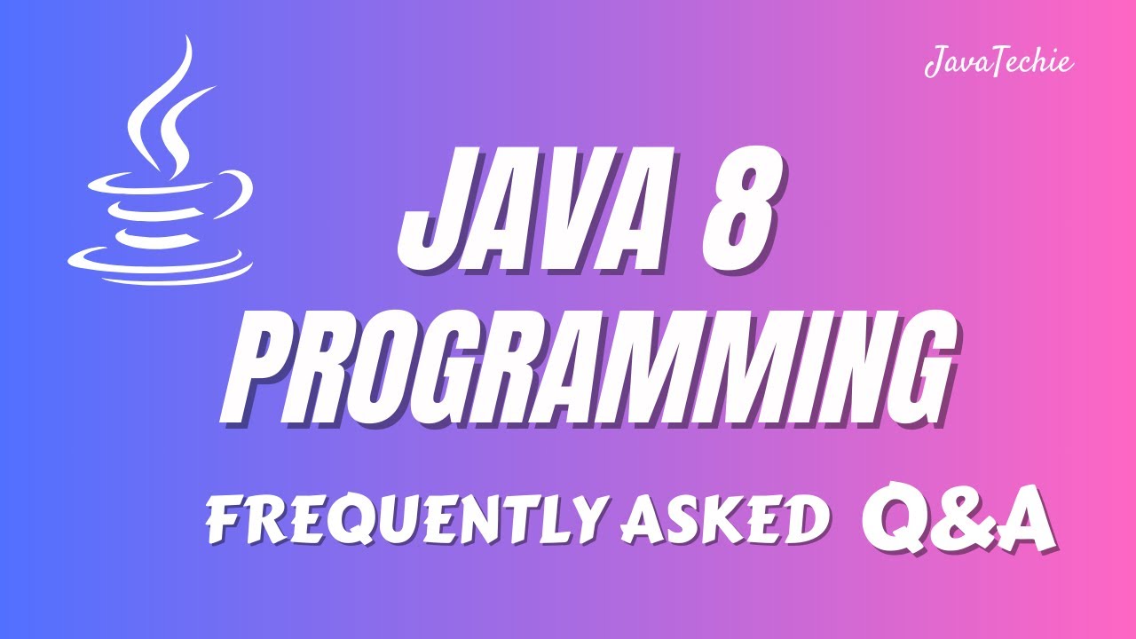 Java 8 рџ ґ Programming Interview Faqs Stream Api Functions