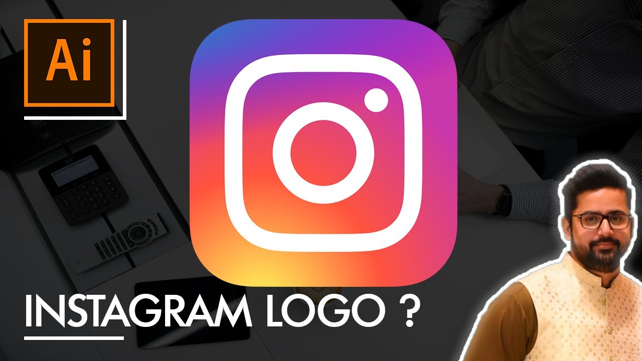 How To Make An Instagram Logo Adobe Illustrator Youtube