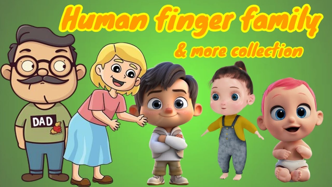 Human Finger Family Song 04 Top 5 Human Finger Family Collection