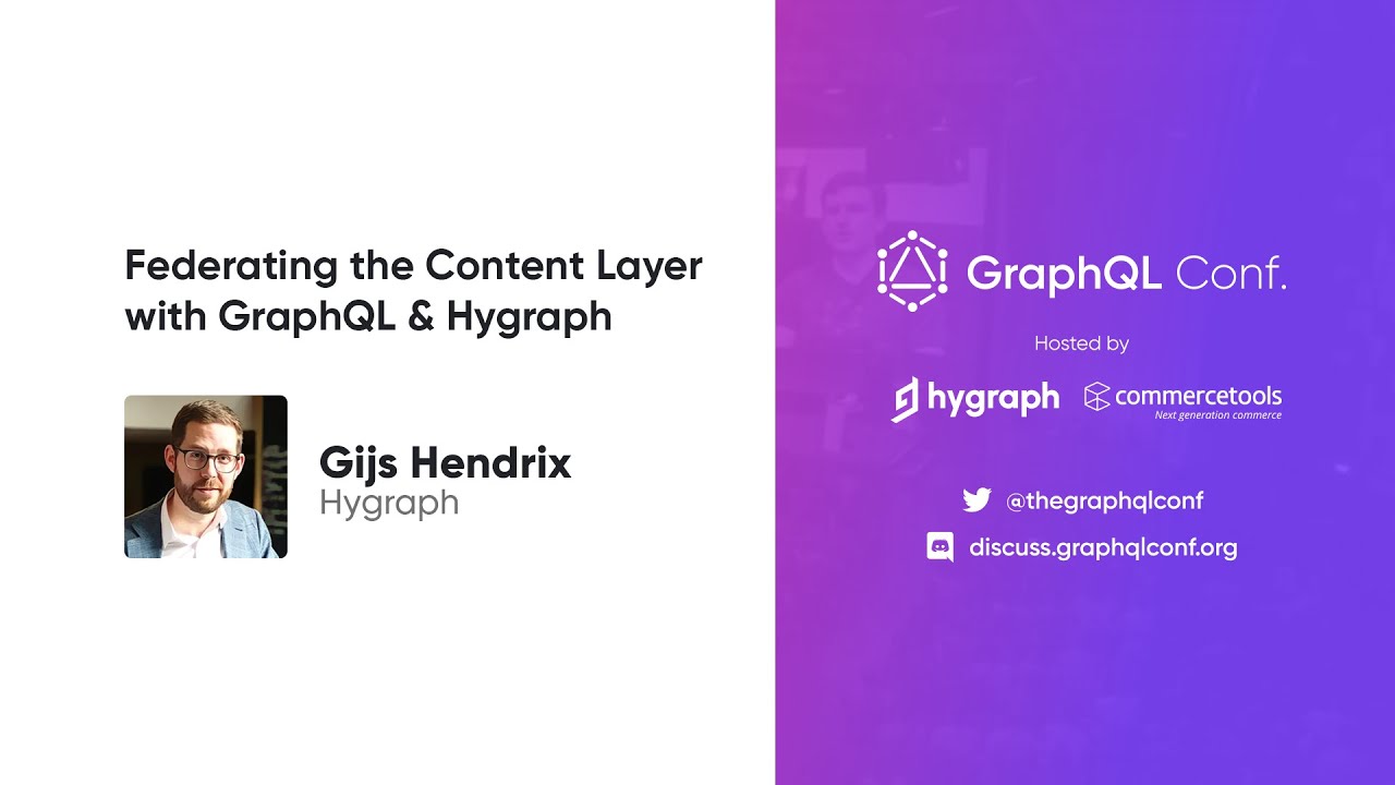 Federating The Content Layer With Graphql Hygraph Gijs Hendrix