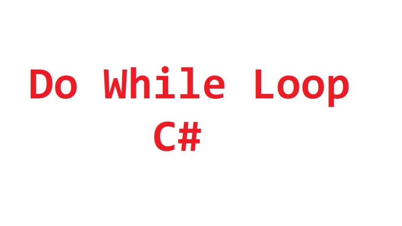 Do While Loop In C With Examples Youtube