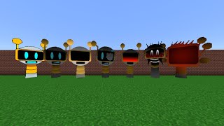 Sprunki Phase 1 7 Simon Incredibox Mod In Maze In Minecraft Pe