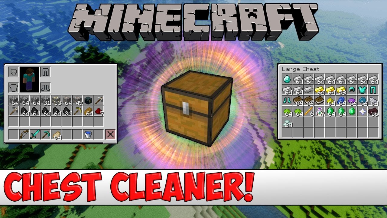 Minecraft Plugin Tutorial Chest Cleaner Youtube