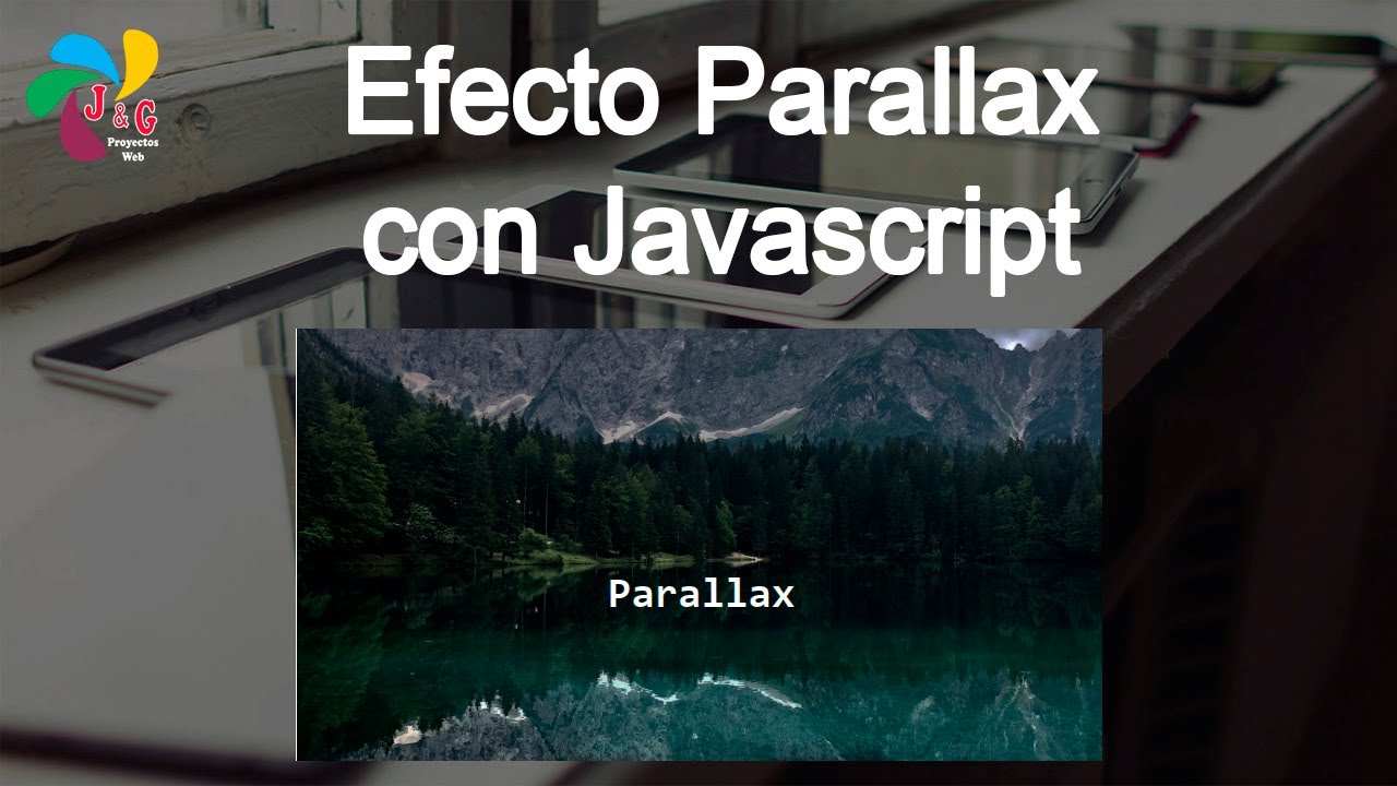 Efecto Parallax Con Javascript Youtube