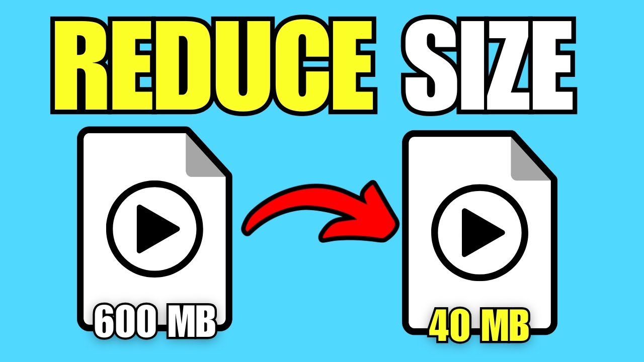 How To Reduce Video Size Without Losing Quality Youtube
