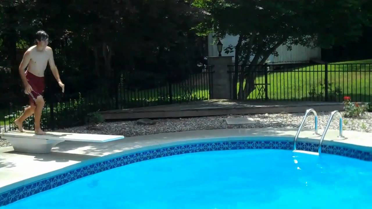 Diving Board Tricks With Mogg And Ben Youtube