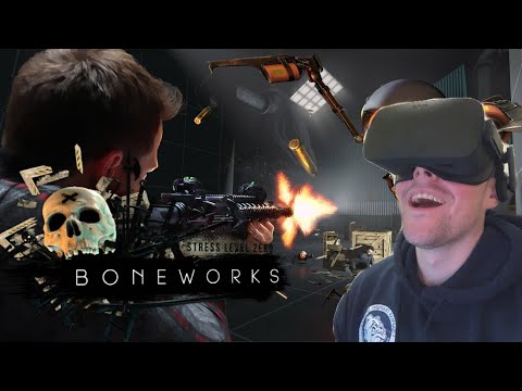 Best Vr Game Ever Boneworks Vr Youtube
