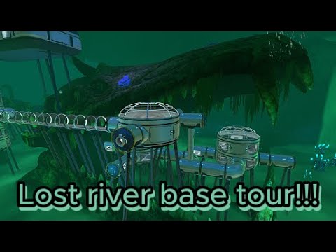Lost River Base Tour In Subnautica Youtube