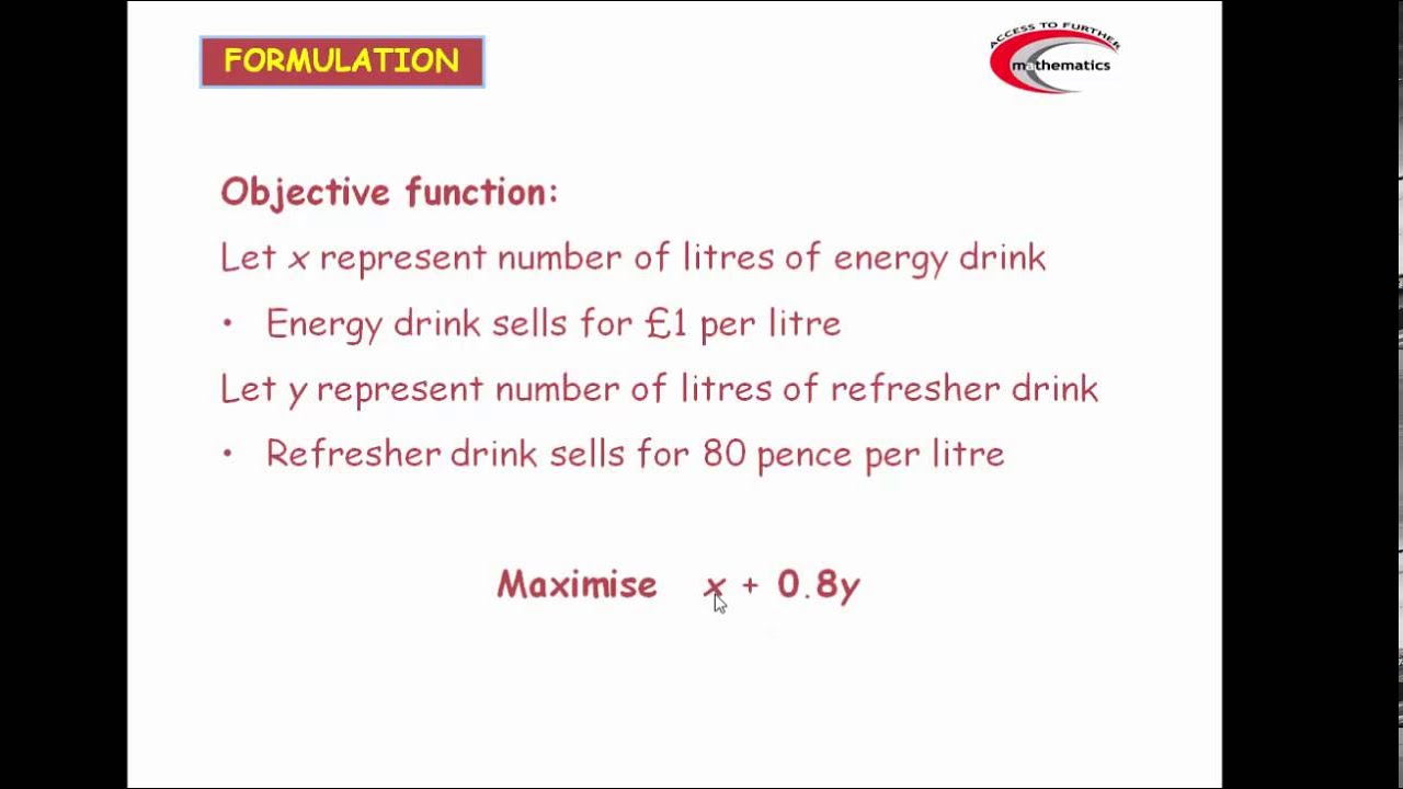 Linear Programming Blending Problem Examples At Guillermo Wilbur Blog
