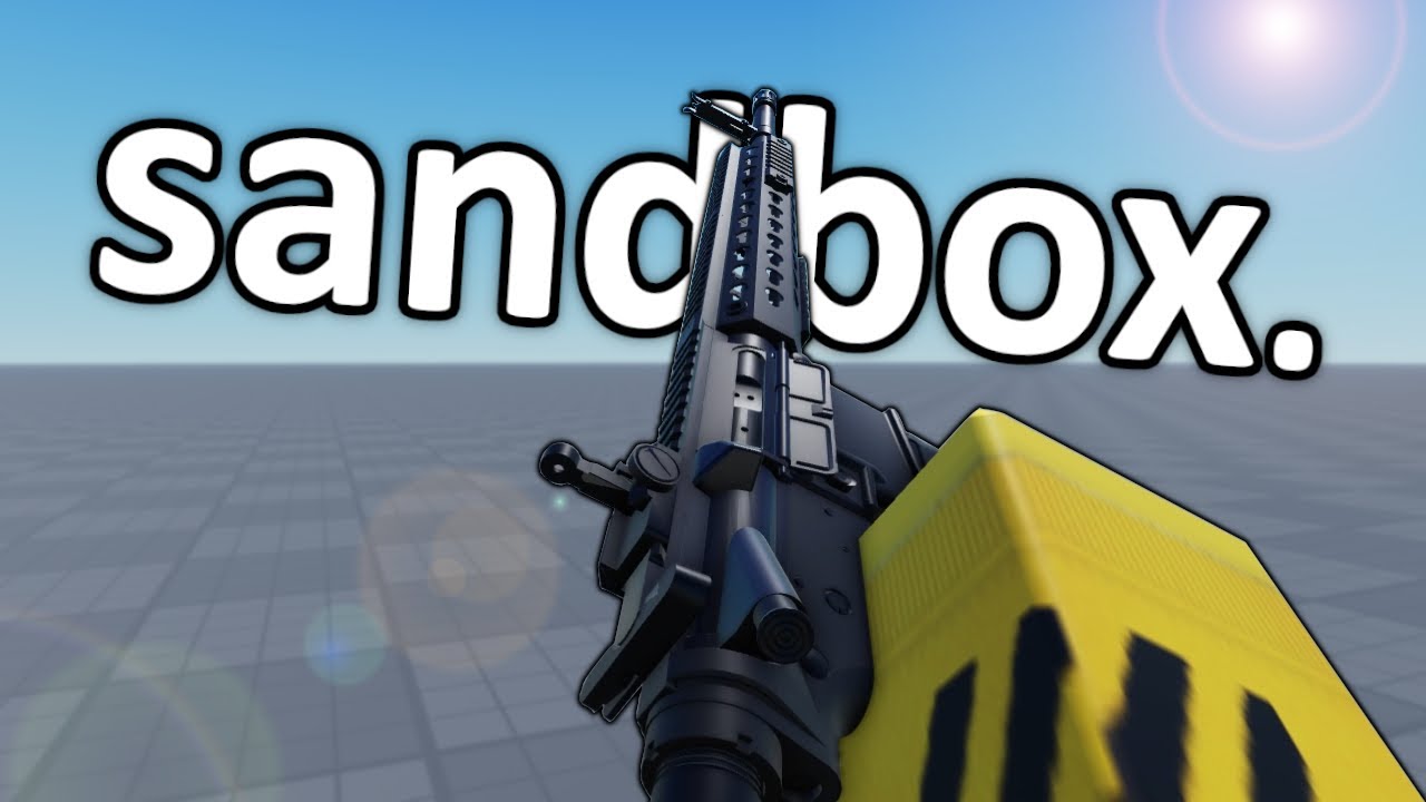 The Best Sandbox Fps On Roblox Youtube