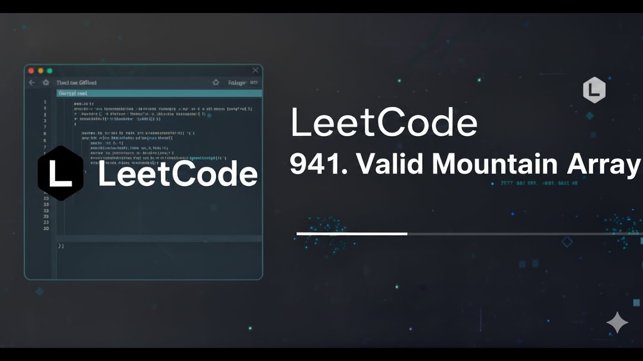 Leetcode 941 Valid Mountain Array Easy Array Problem Solution In C