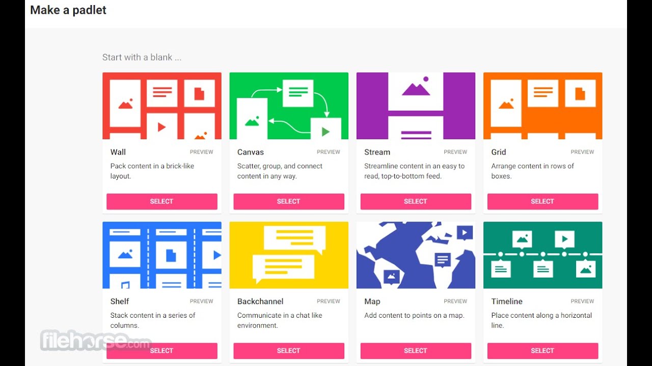 How To Use Padlet To Make A Web Portfolio Youtube
