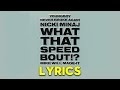 Mike Will Made It What That Speed Bout Feat Nicki Minaj Youngboy Never ...