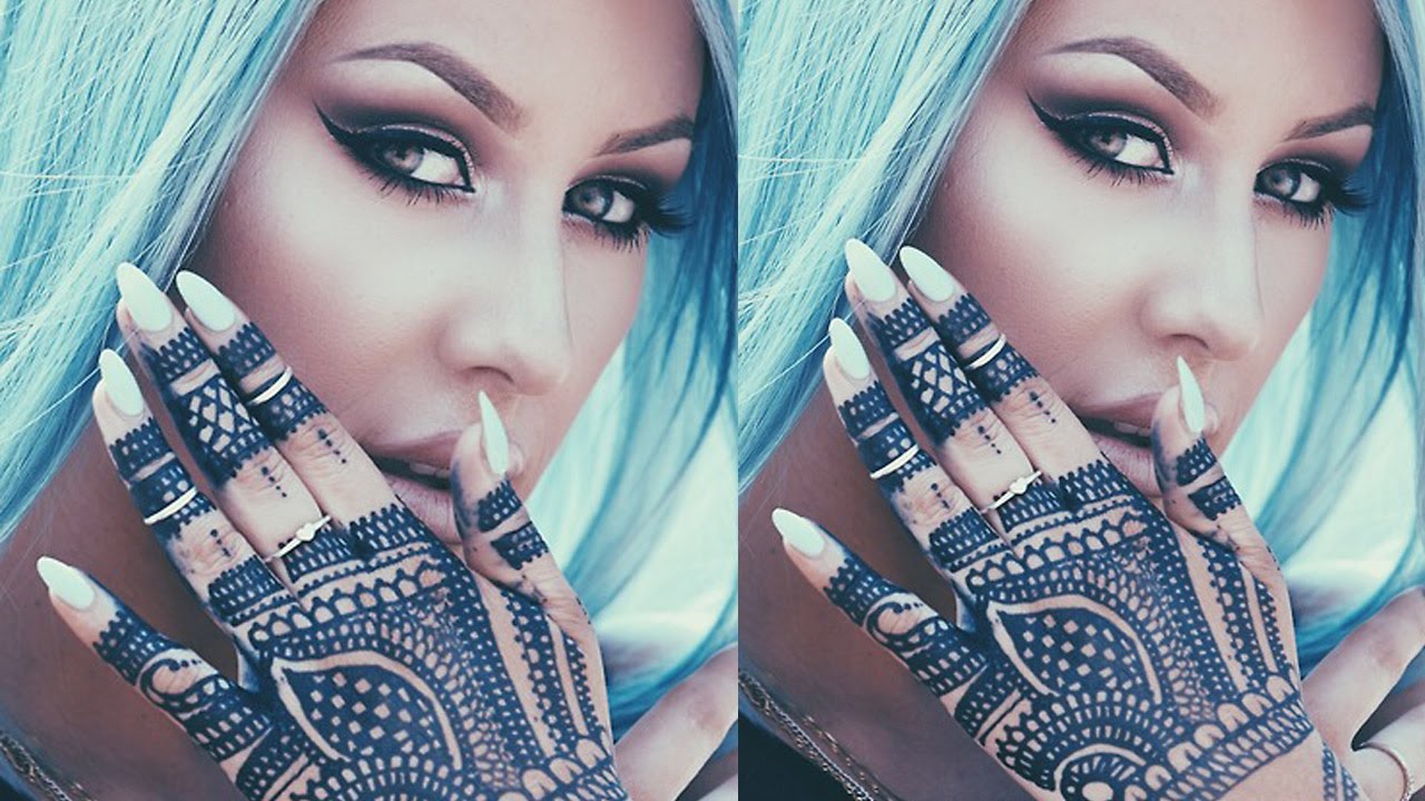 Henna Tattoo Tutorial Chrisspy Youtube