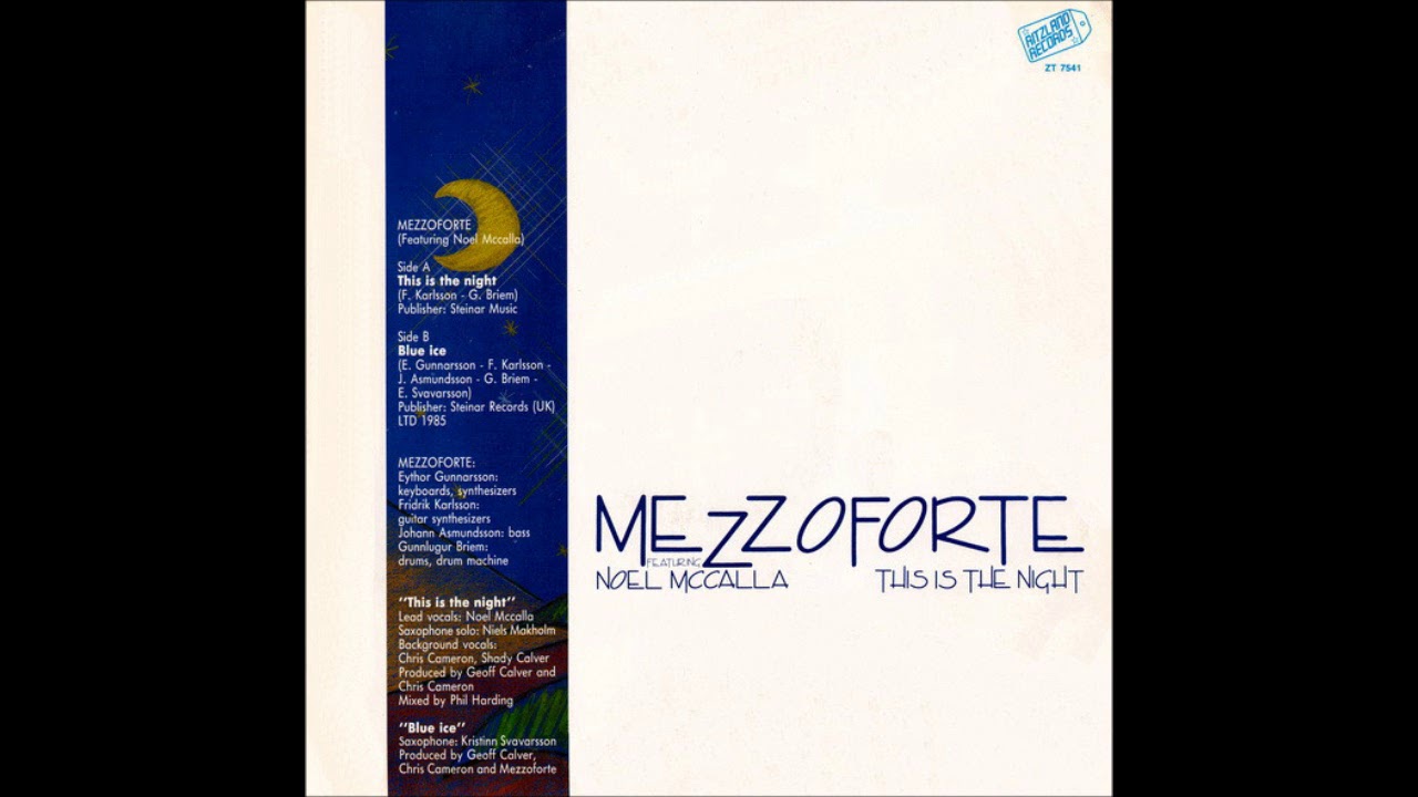 Mezzoforte Blue Ice 12 Version Youtube