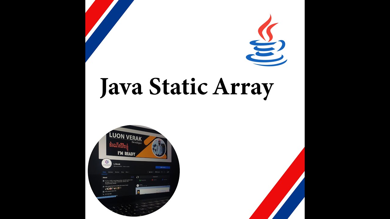 Static Array Java Programming Part 1 Youtube