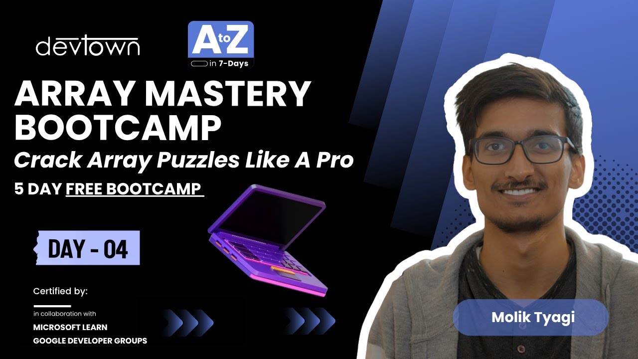 Day 4 Array Mastery Bootcamp Crack Array Puzzles Like A Pro 5