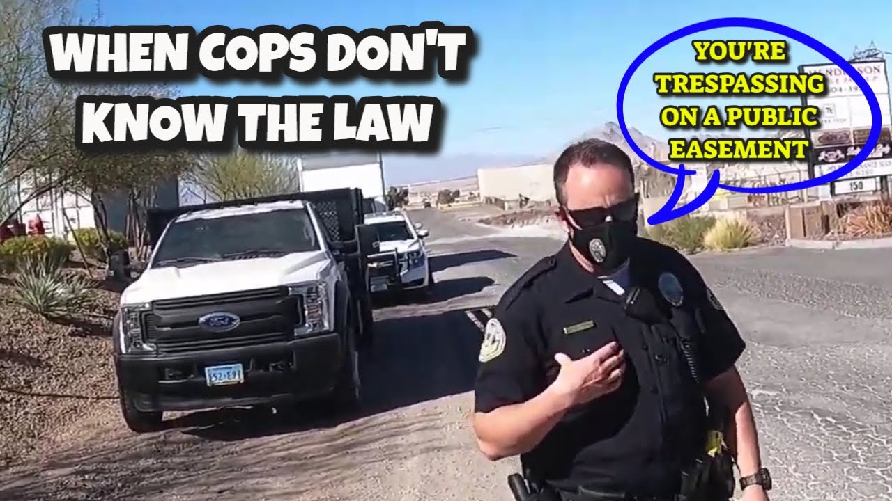 Cops Illegal Detainment Cops Tries To Trespass From Public Youtube