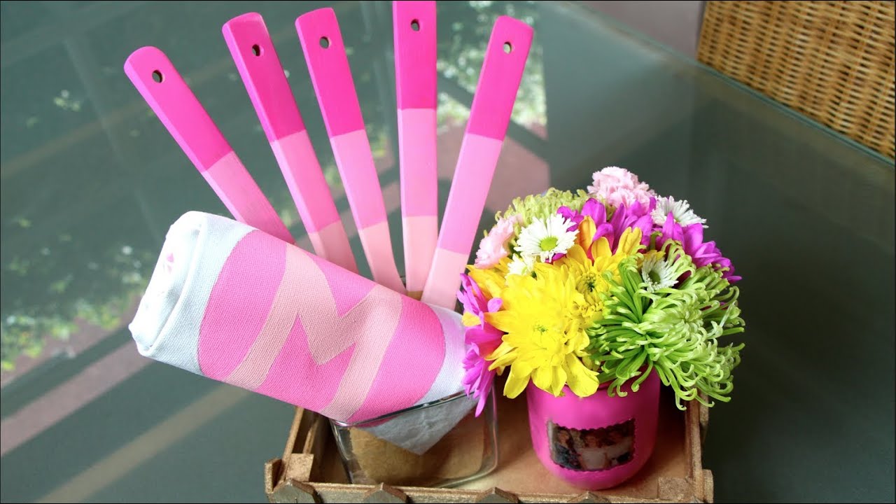 Diy 3 Regalitos Para Mamá Youtube