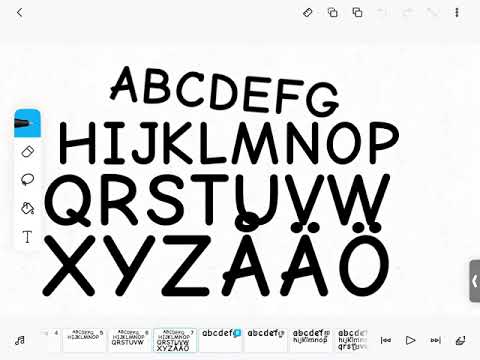 Swedish Alphabet Song Youtube