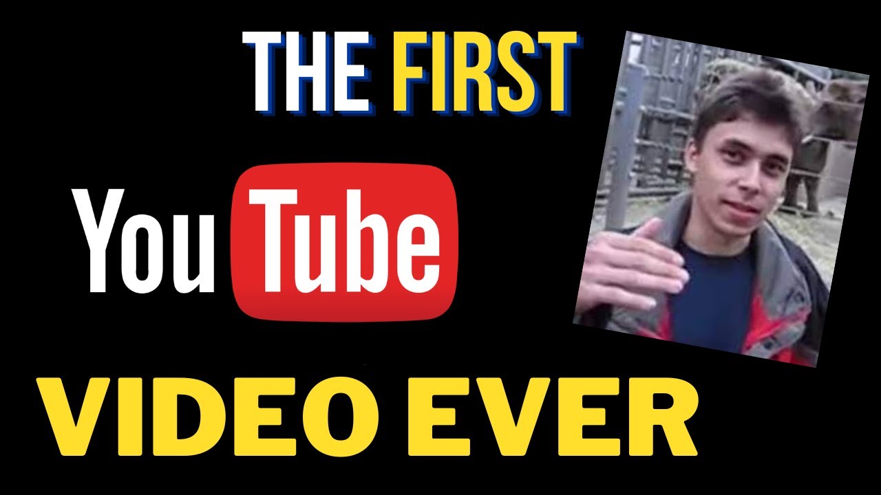 The First Youtube Video Ever Made Jawed Karim Youtube