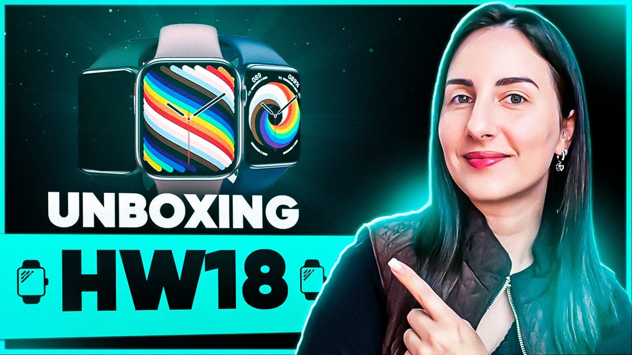 Unboxing E Primeiras Impressões Smartwatch Hw18 De 40mm Smartwatch