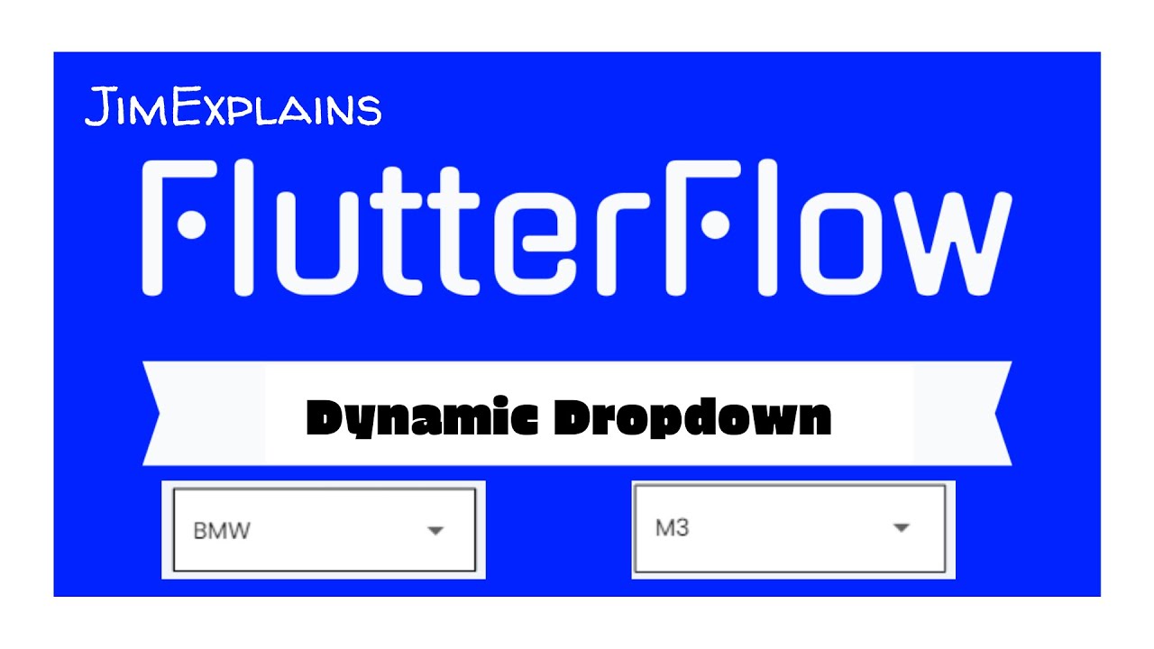 Flutter Flow Dynamic Dropdown Tutorial Youtube