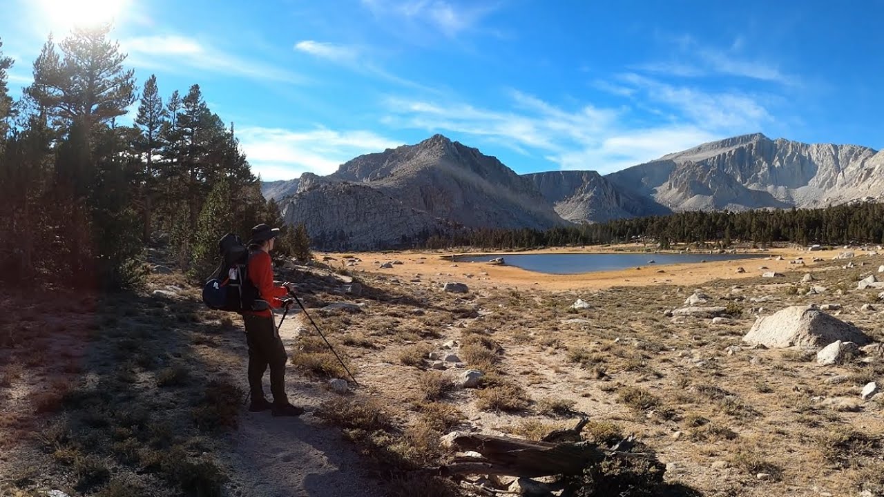 Backpacking To Cottonwood Lakes Near Mt Langley Eastern Sierras