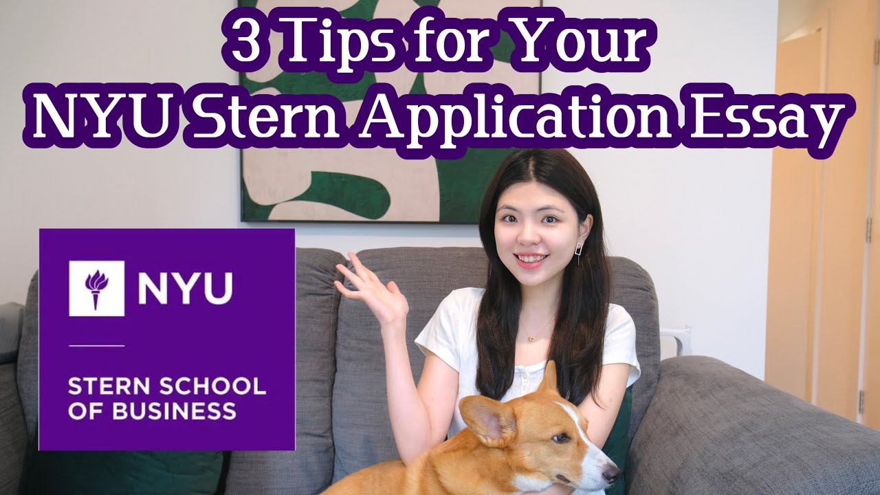 3 Tips For Your Nyu Stern Application Essay Youtube