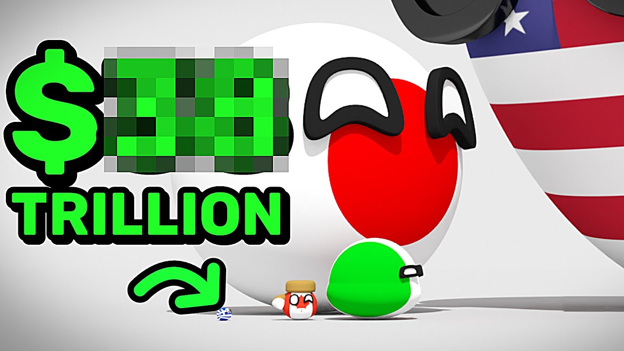 Countries Scaled By Debt Countryballs Animation Youtube
