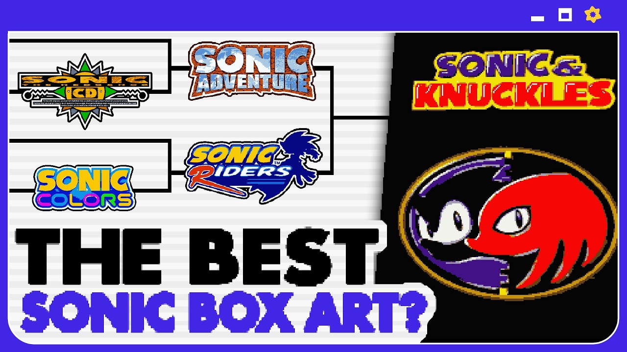 Sonic Box Art Bracket Youtube