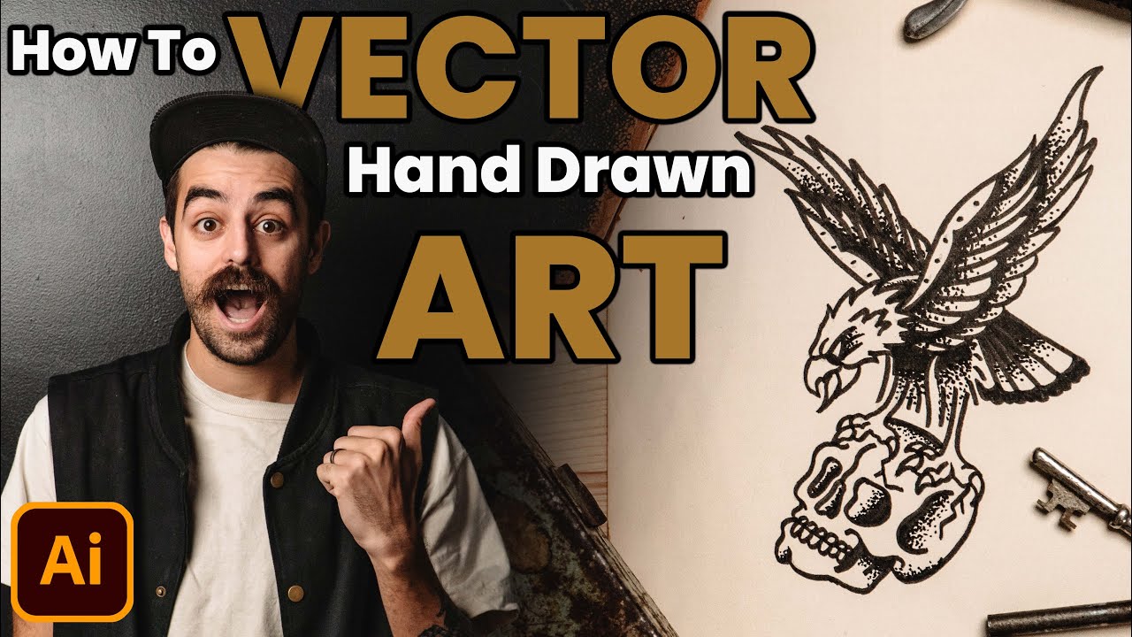 How To Convert Hand Drawn Art To A Digital Image Youtube