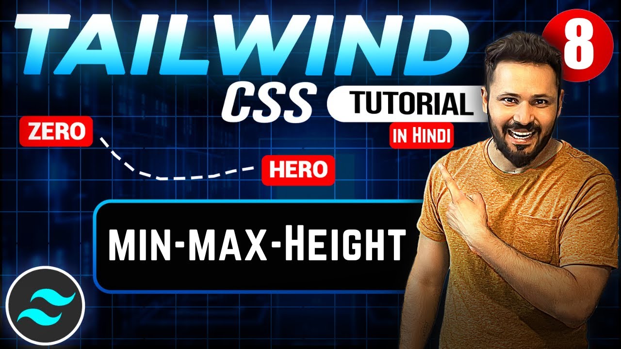 Tailwind Css Height Minimum Height Maximum Height In Hindi Youtube