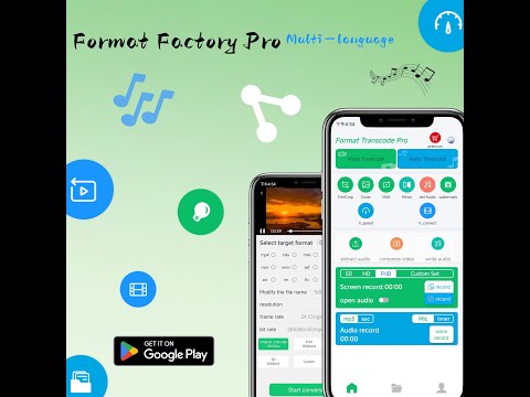 Format Factory Video Converter แอปพล เคช นใน Google Play