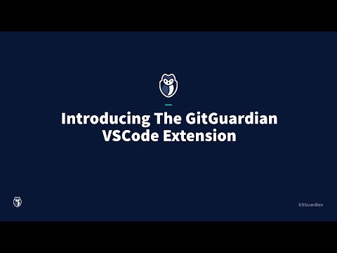 Introducing The Gitguardian Vscode Extension Youtube