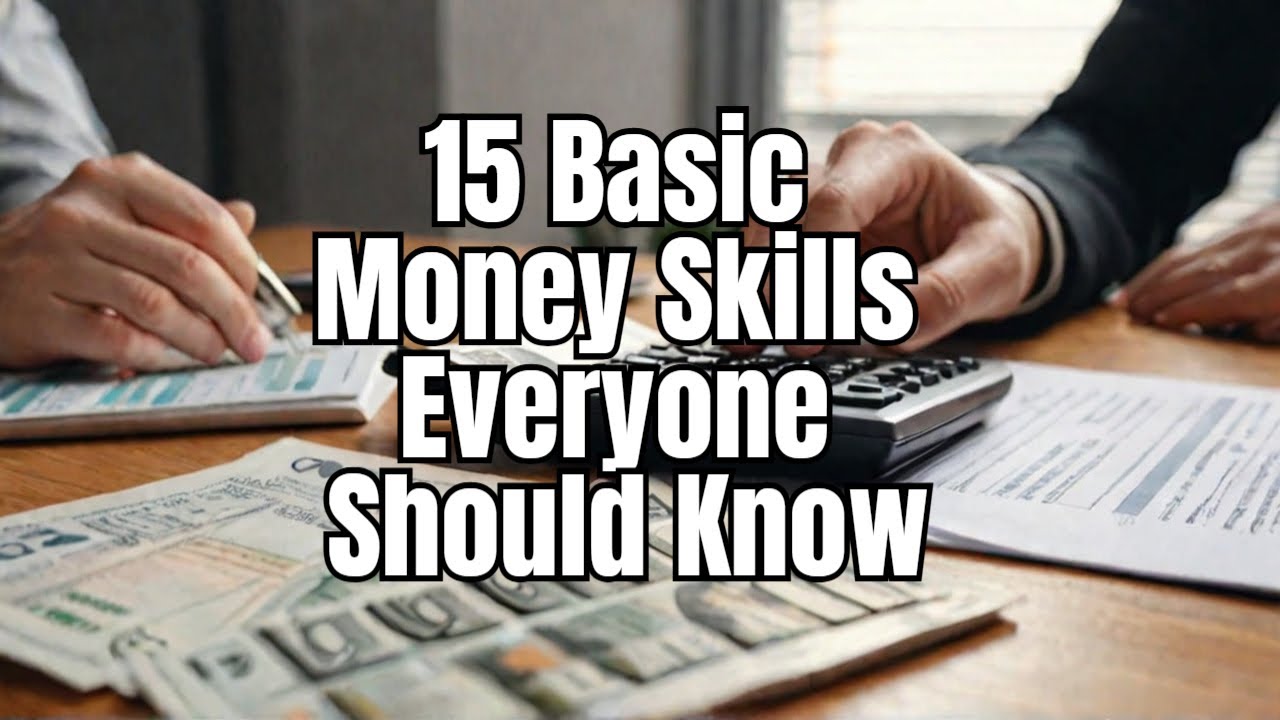 15 Basic Money Skills Everyone Should Know Youtube