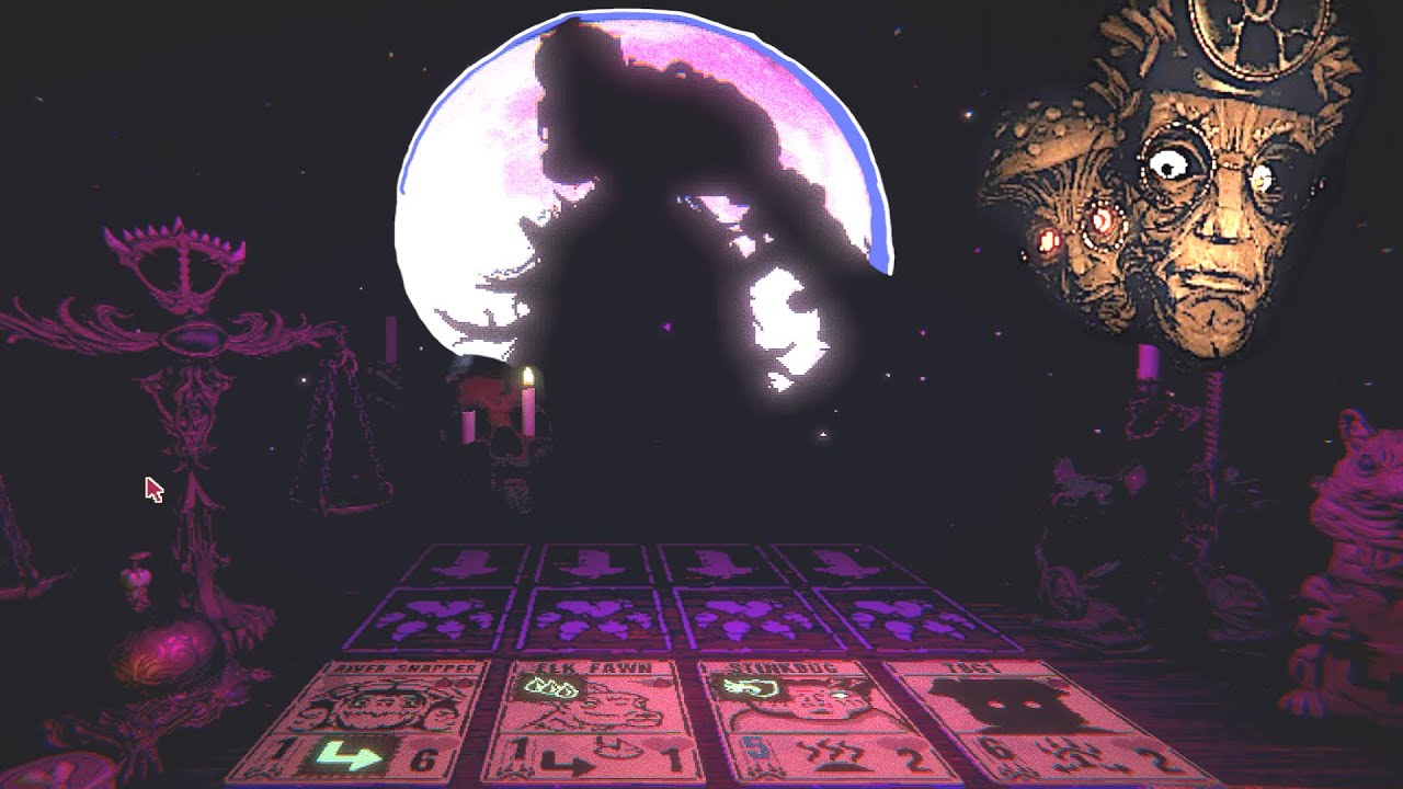 He Used The Moon Inscryption Leshy Boss Battle Complete Youtube