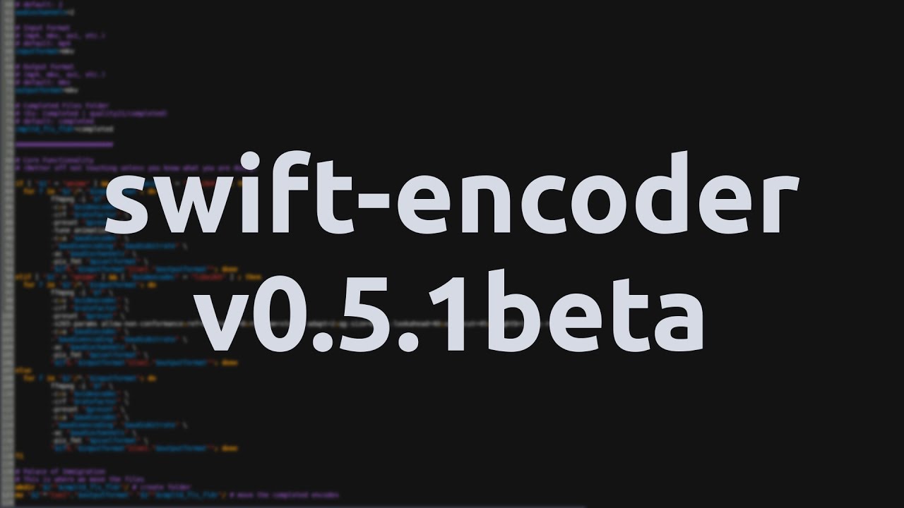 Swift Custom Encoder Example At Shanita Matheny Blog