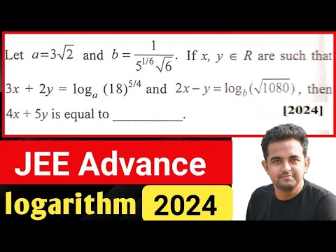 Jee Advanced Pyq рџ ґ Of Logarithm 2024 Jee2025 Jeeadavanced