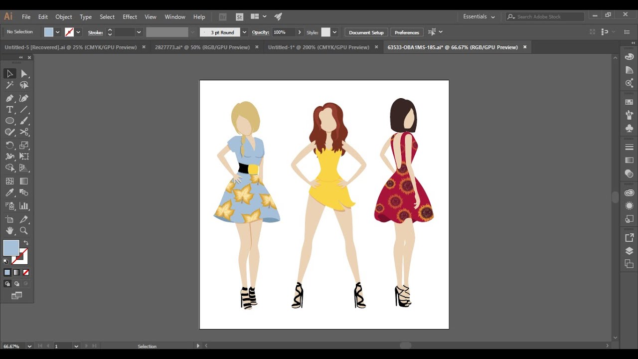 Adobe Illustrator Tutorial For Beginners Graphic Design Online Course