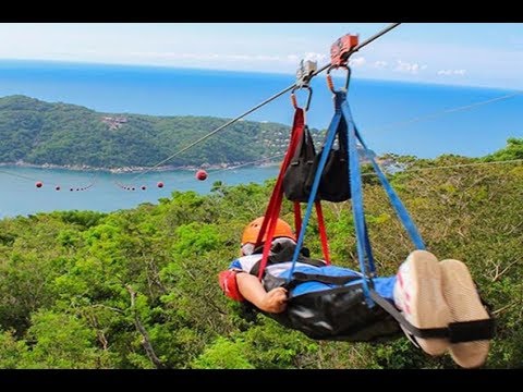 Tirolesa Acapulco La Más Grande Del Mundo Sobre El Mar I Xtasea Youtube