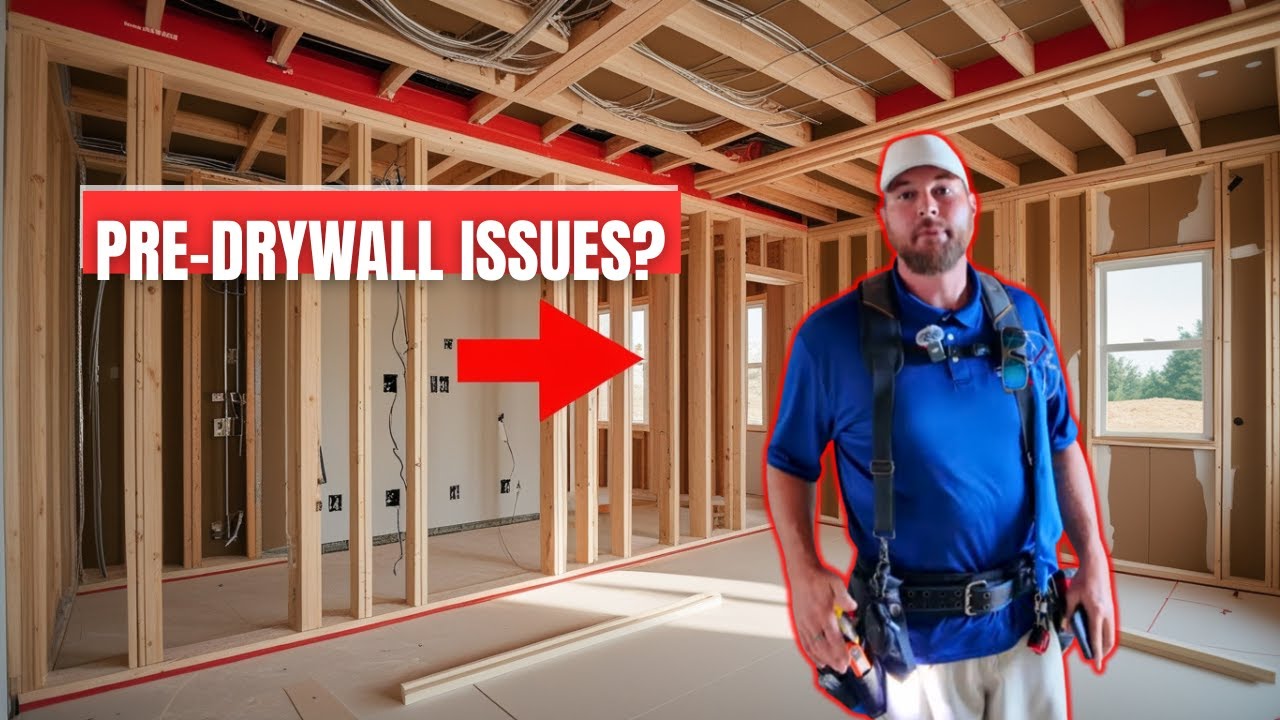 900 000 Home Pre Drywall Inspection Walkthrough Youtube