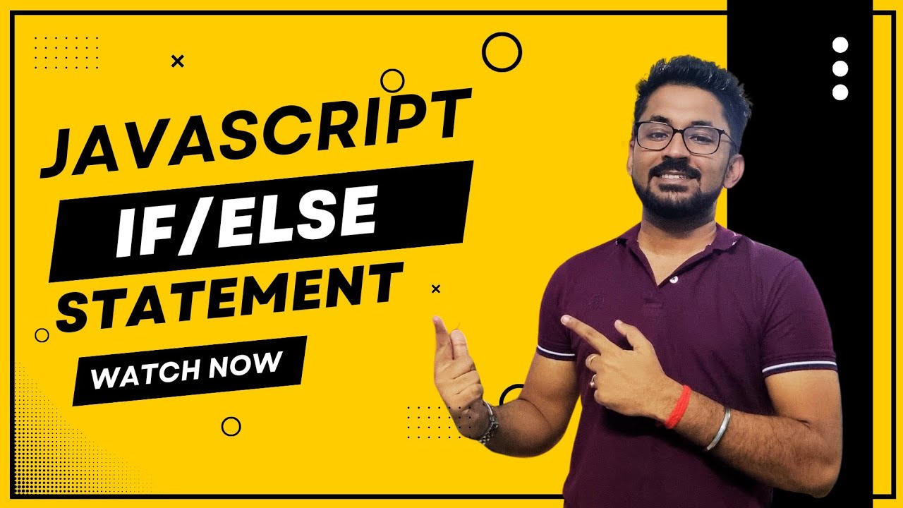 Javascript If Else Statement Youtube