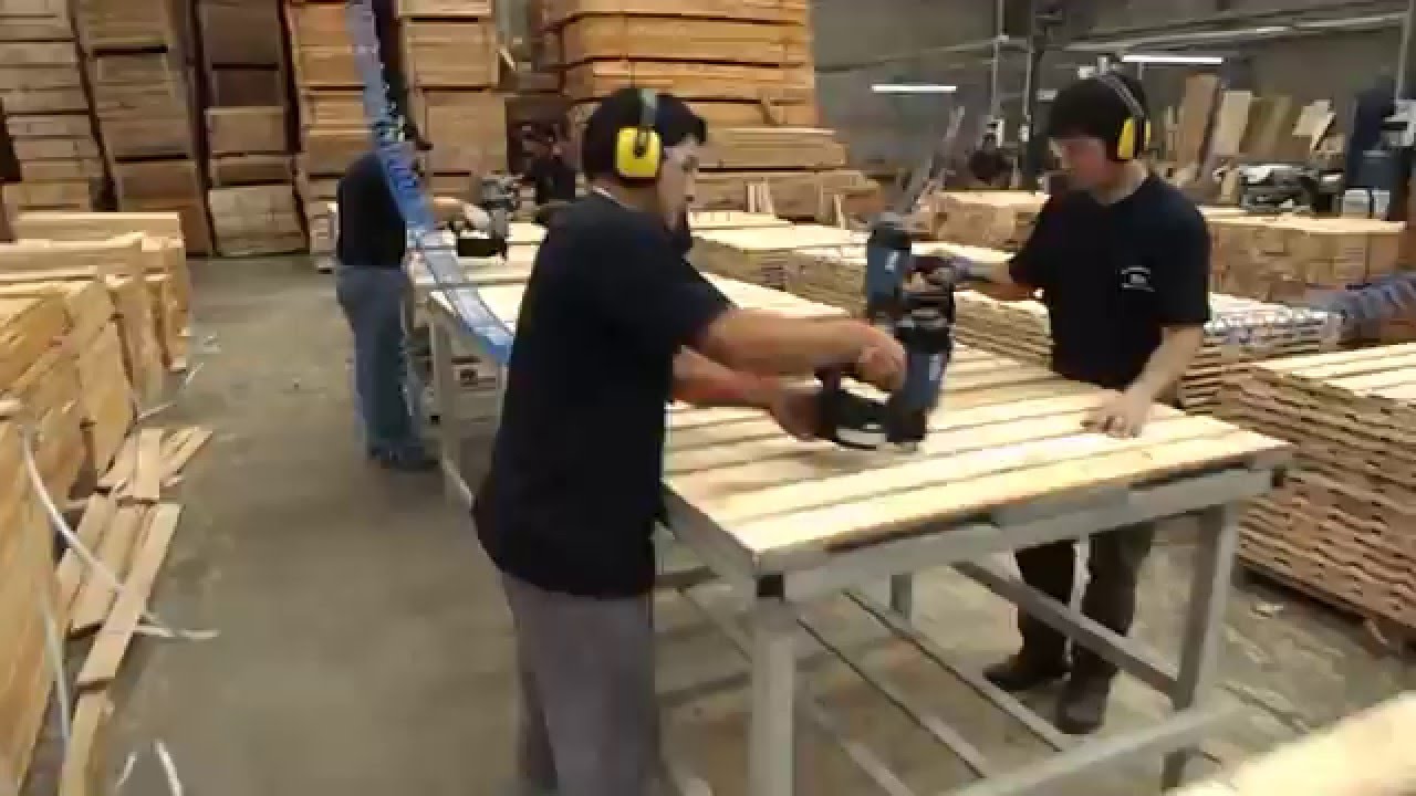 Fabricación De Tarimas Alvez Maderas Youtube