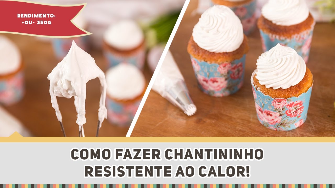 Como Fazer Chantininho Cobertura E Recheio De Bolo De Leite Ninho
