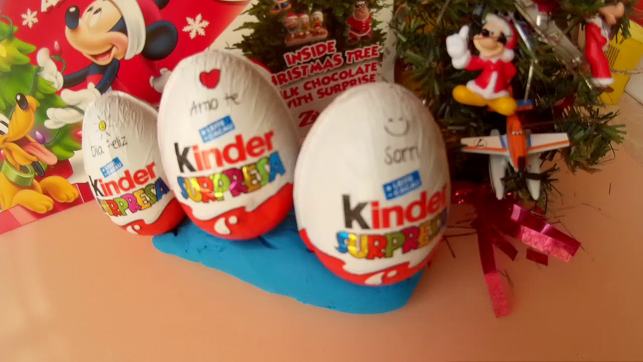 Unboxing Kinder Surprise Eggs Youtube