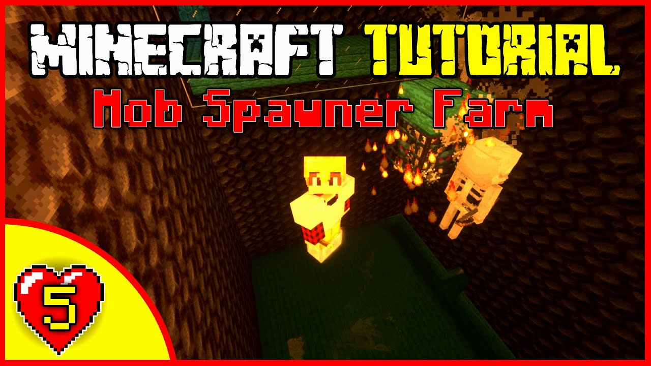 Part 5 Mob Spawner Farm Easy Build Minecraft Survival Series S1