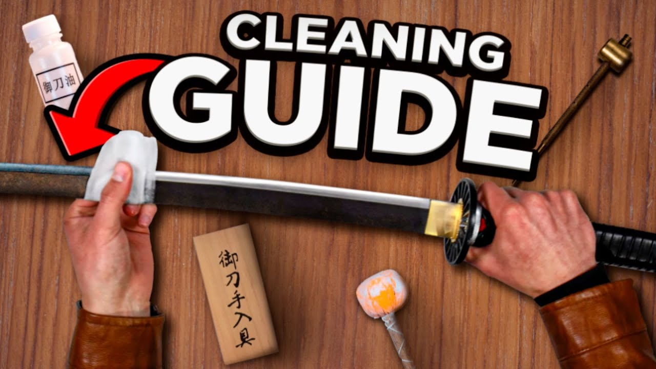 How To Clean Your Katana Youtube
