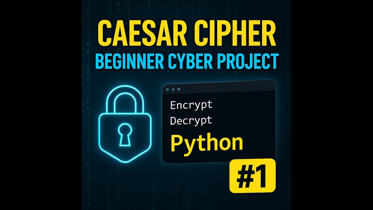 рџ ђ Caesar Cipher Project Python Encryption Tool For Beginners Cyber